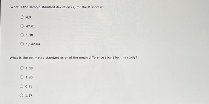 Solved 4. Calculating the standard deviation and the | Chegg.com