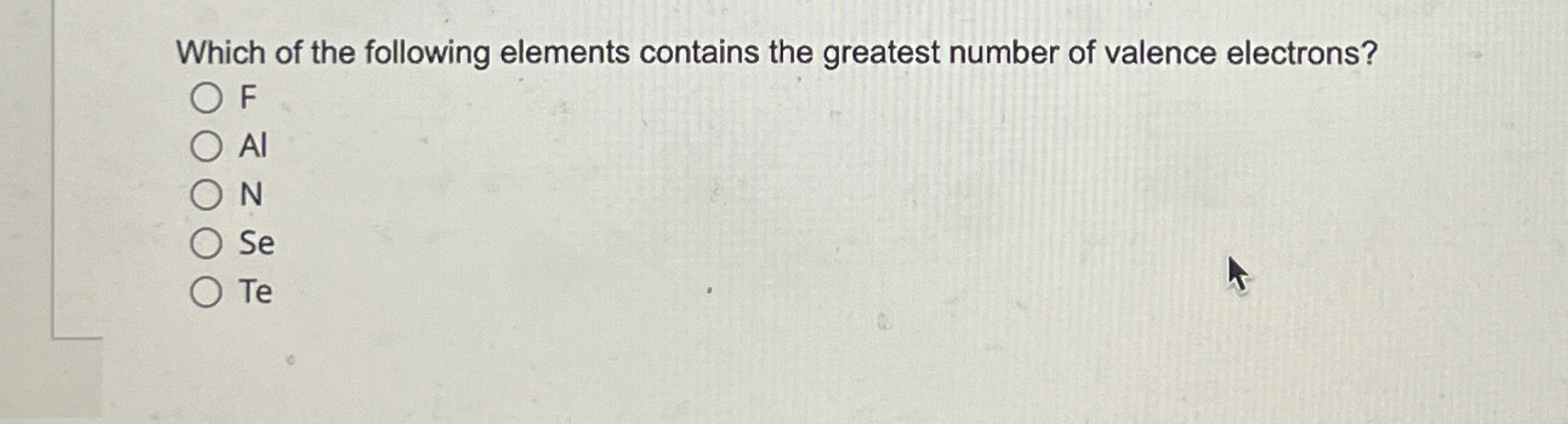 Solved Which of the following elements contains the greatest | Chegg.com