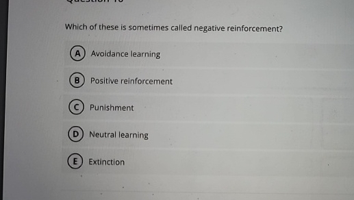 Solved Which of these is sometimes called negative | Chegg.com