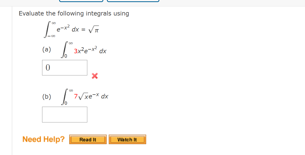 Solved Evaluate the following integrals | Chegg.com
