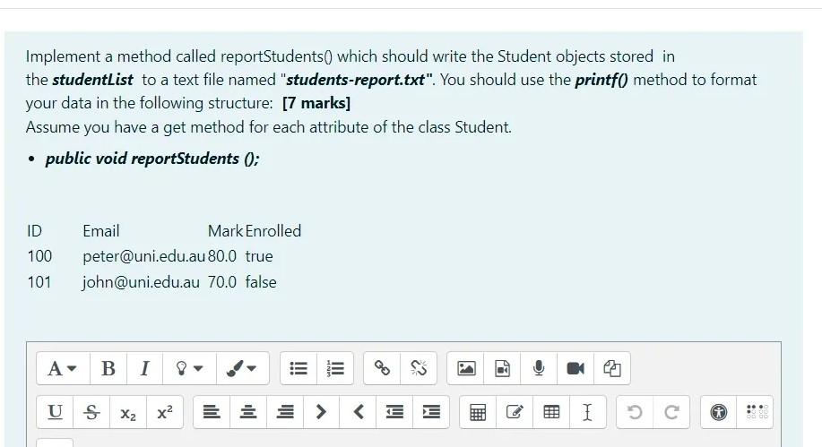 Solved tof estion There is a text file containing the | Chegg.com