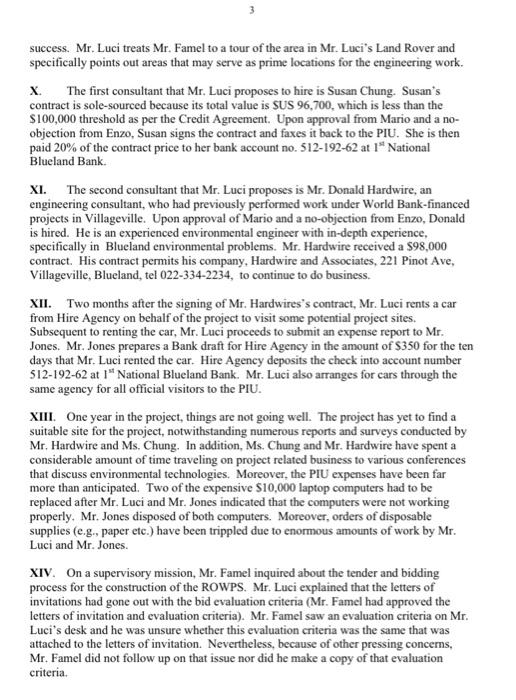 Solved FRAUD AND CORRUPTION CASE STUDY Background The | Chegg.com