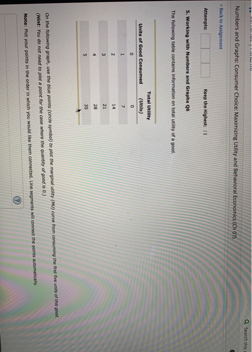 Solved ***** Q Search this Numbers and Graphs: Consumer | Chegg.com