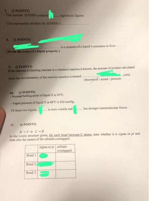 Solved 7. (2 POINTS) - The number 3070000 contains | Chegg.com