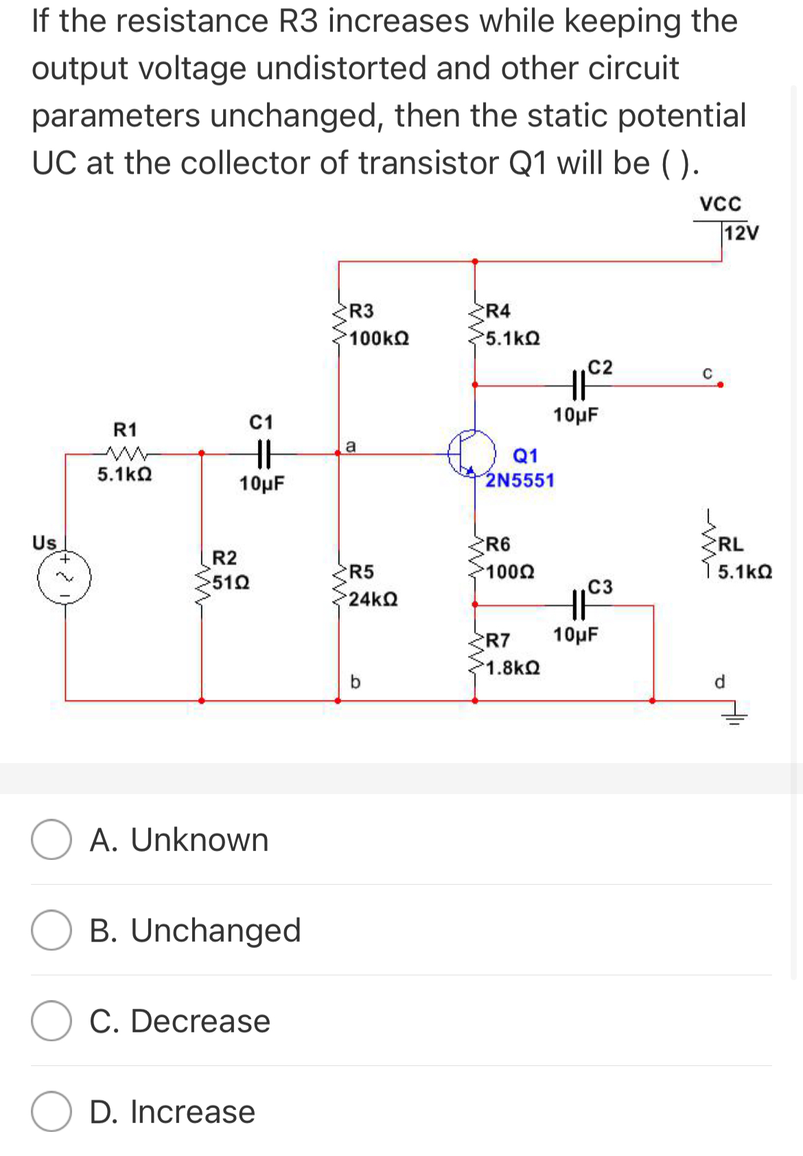 Solved If the resistance R3 ﻿increases while keeping the | Chegg.com
