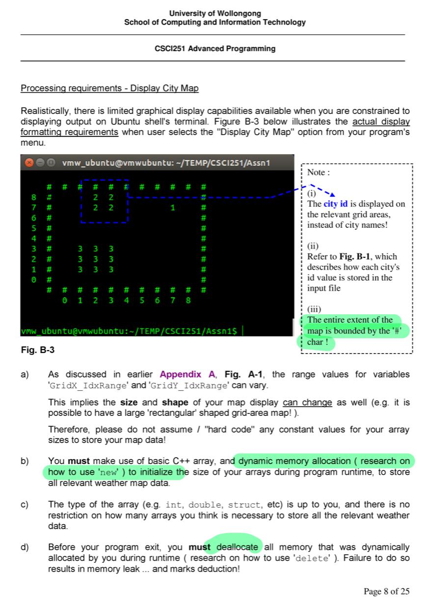 Solved University of WollongongSchool of Computing and | Chegg.com