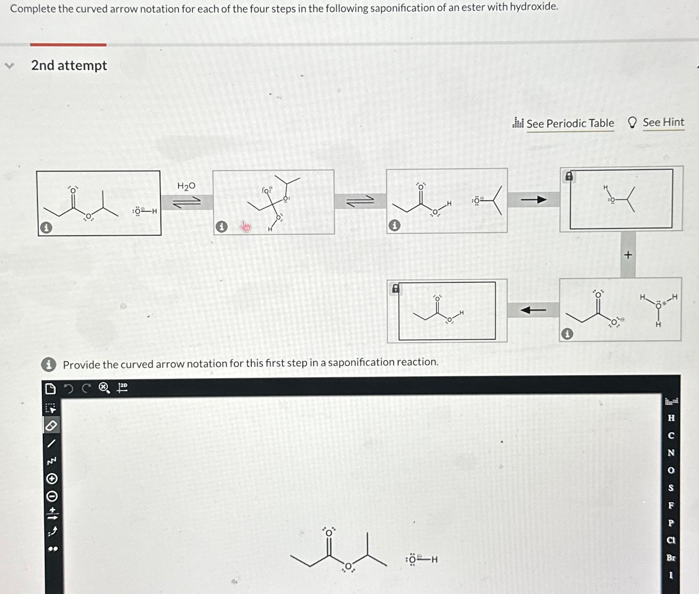 Solved Complete the curved arrow notation for each of the | Chegg.com