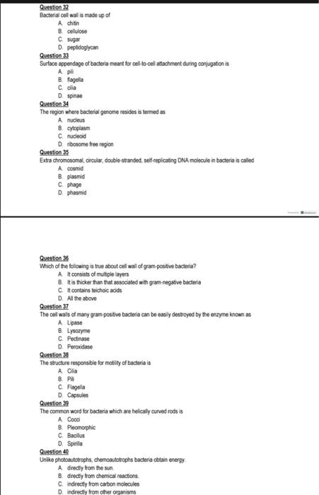 Solved please help with the multiple choice by choosing the | Chegg.com