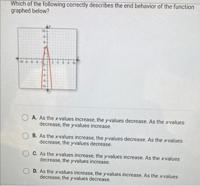 Solved Which of the following correctly describes the end | Chegg.com