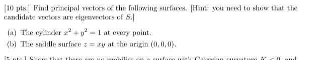 Solved [10 pts.] Find principal vectors of the following | Chegg.com