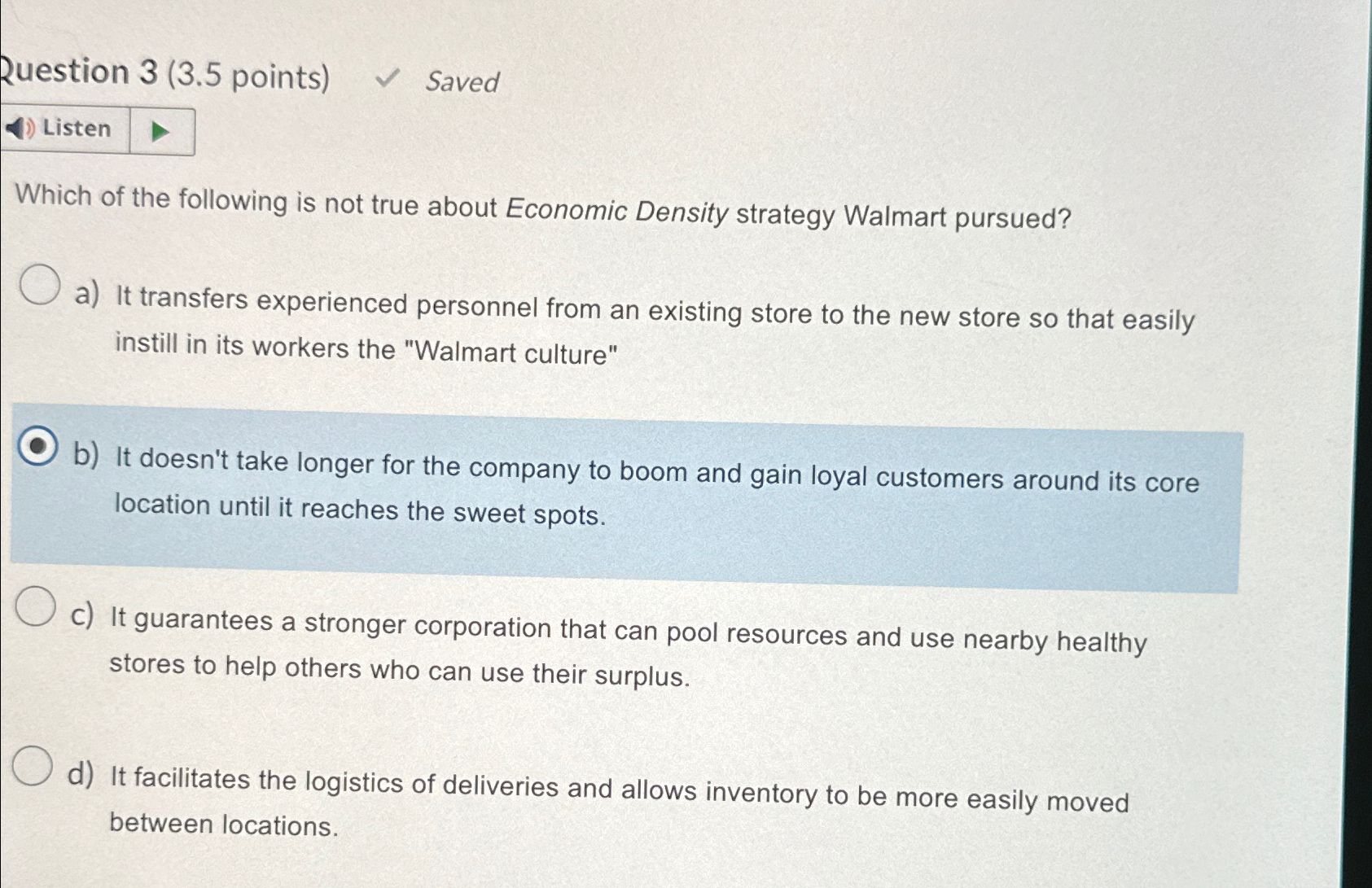 Solved Ruestion 3 ( 3.5 ﻿points) ﻿SavedWhich of the | Chegg.com