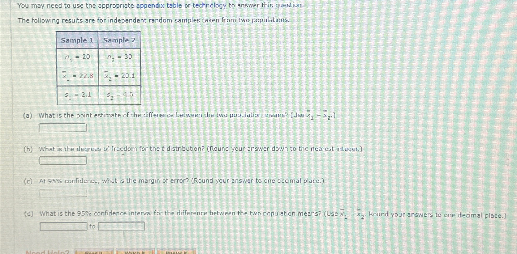 Solved You may need to use the appropriate appendix table or | Chegg.com