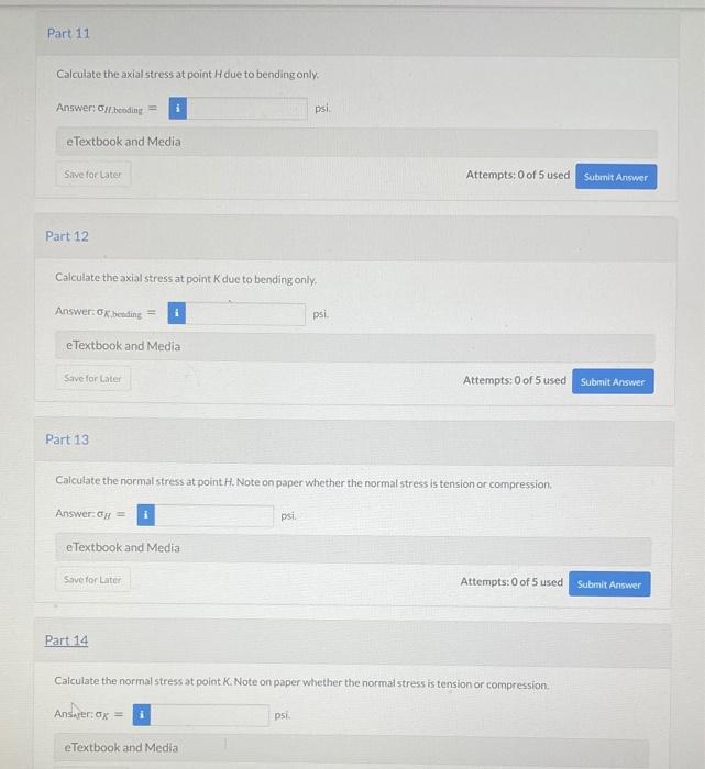 Solved The tee shape shown is used as a short post to | Chegg.com