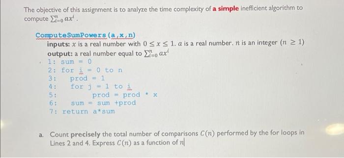 Solved The objective of this assignment is to analyze the | Chegg.com