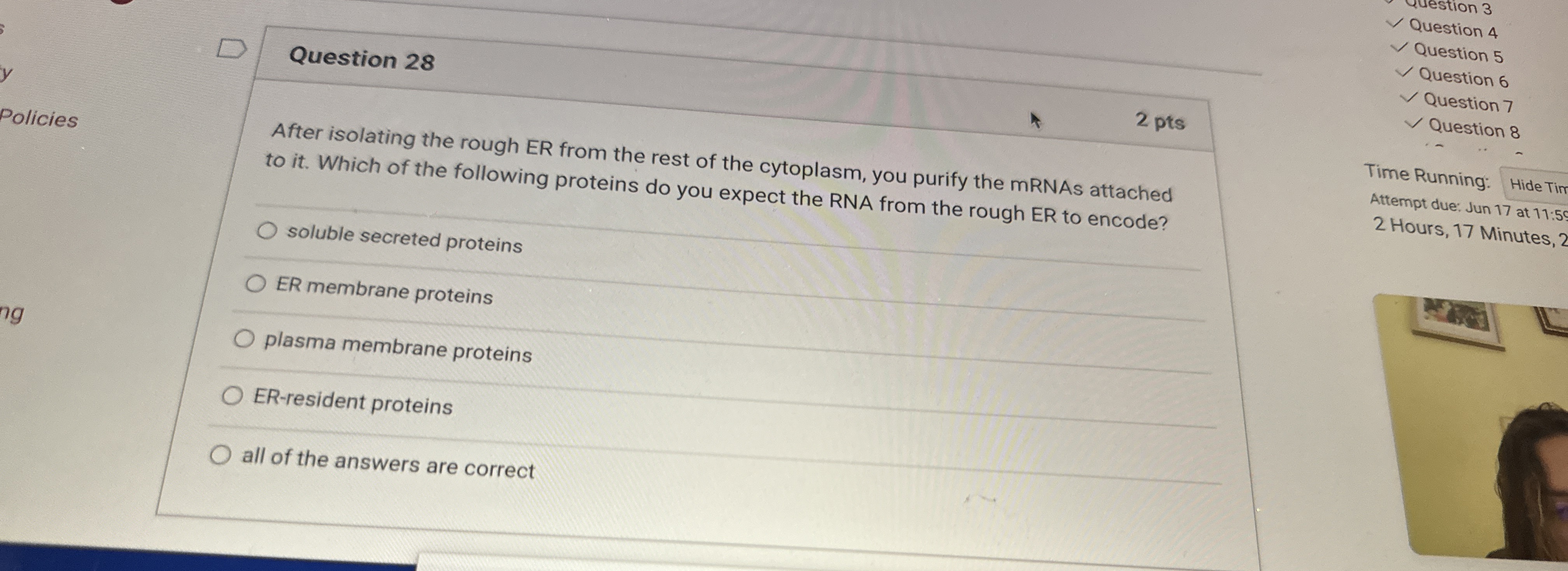 Solved Question 28Policiesquestion 3Question 4Question | Chegg.com Solved Question 28Policiesquestion 3Question 4Question | Chegg.com
