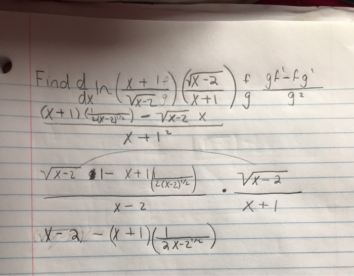 Solved - In- EXAMPLE 5 Find dxt1 dx x - 20 SOLUTION 1 d xt1 | Chegg.com