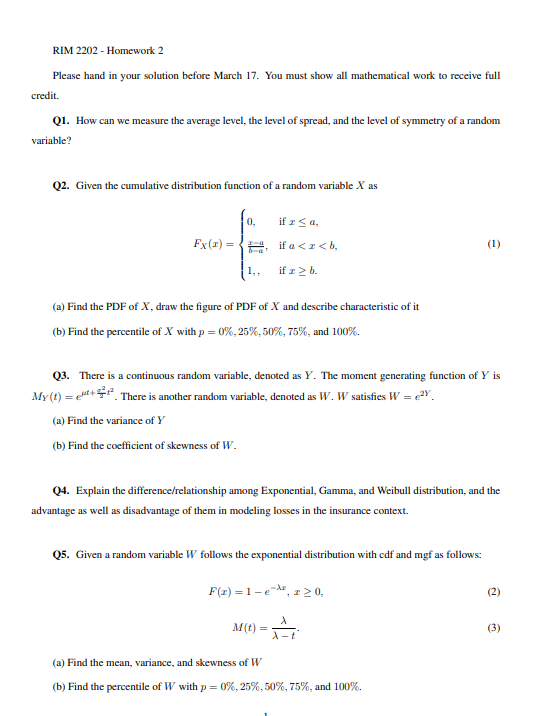 Q1. ﻿How can we measure the average level, the level | Chegg.com