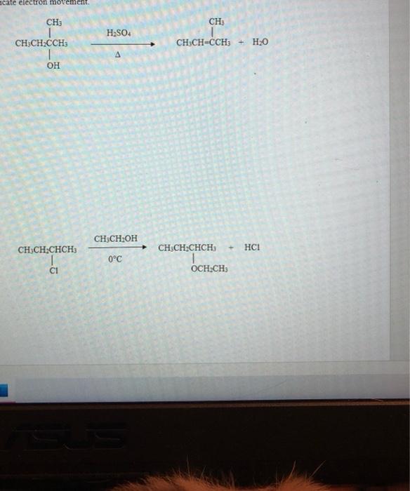 Solved scate electron movement. CH CH H.S04 CH3CH2CCH | Chegg.com