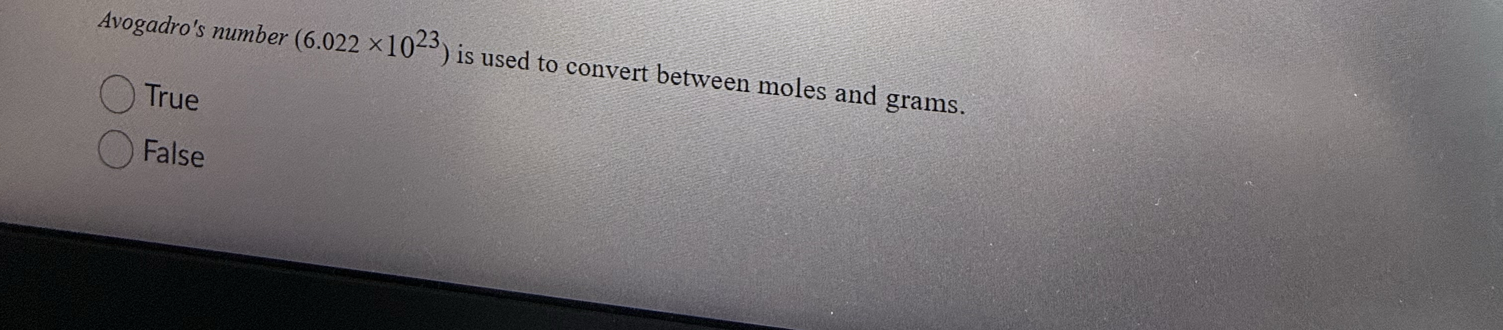 Solved Avogadro's number (6.022×1023) ﻿is used to convert | Chegg.com