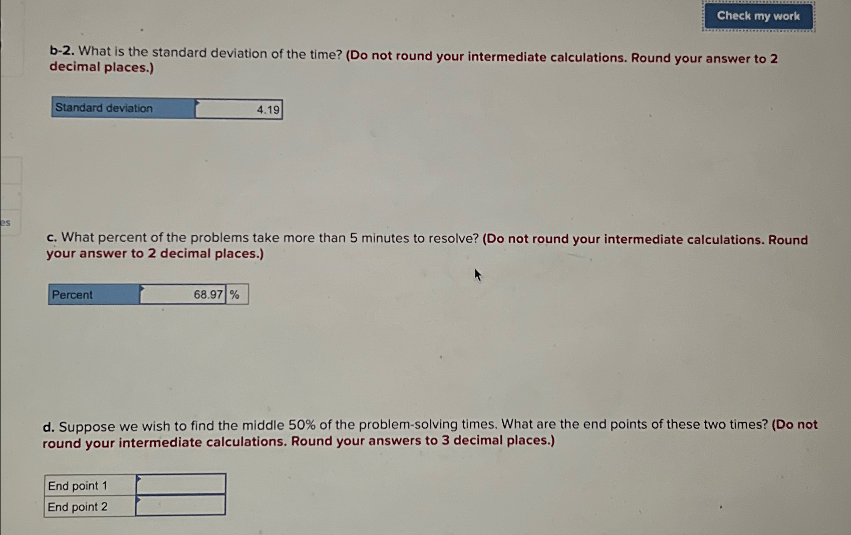 Solved Exercise 7-6 (Algo) (LO7-1)Customers experiencing | Chegg.com