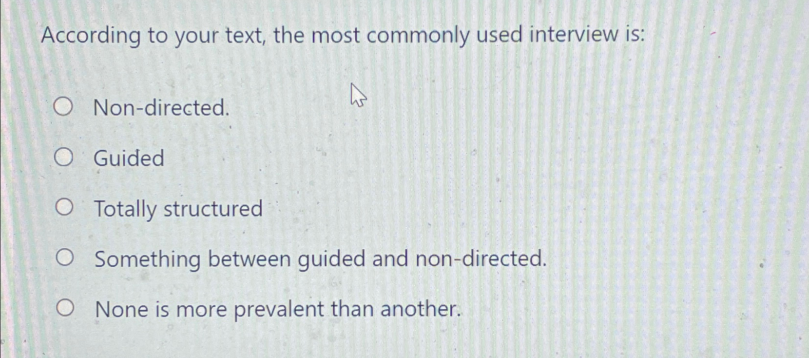 Solved According to your text, the most commonly used | Chegg.com