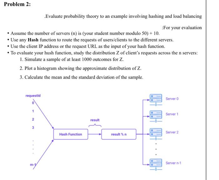 Solved Problem 2: Evaluate probability theory to an example | Chegg.com