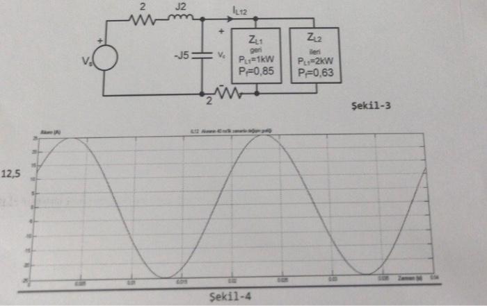 The 2-period graph of the current ku of the circuit | Chegg.com
