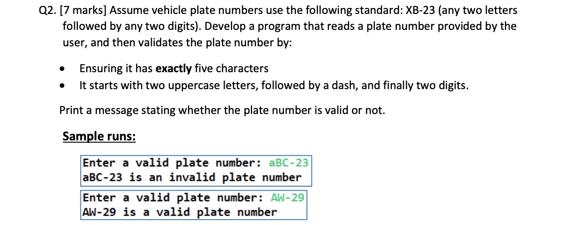 Solved Java Eclipse ï Code Please Q2 7 ï Marks Chegg