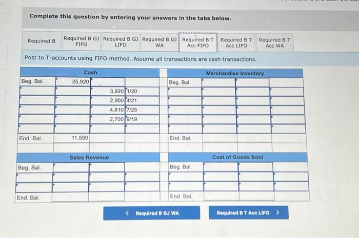 Solved Complete this question by entering your answers in | Chegg.com