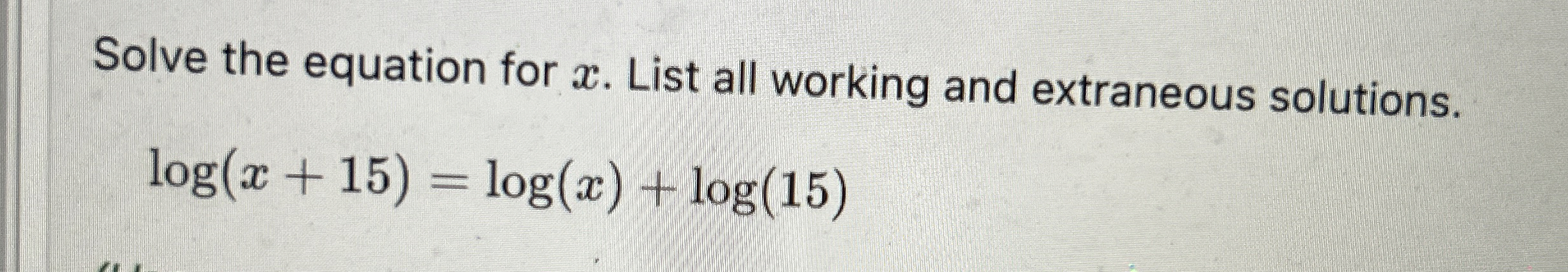 Solved Use Like Bases To Solve The Exponential 2242