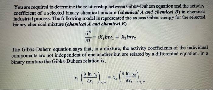 Solved You are required to determine the relationship | Chegg.com