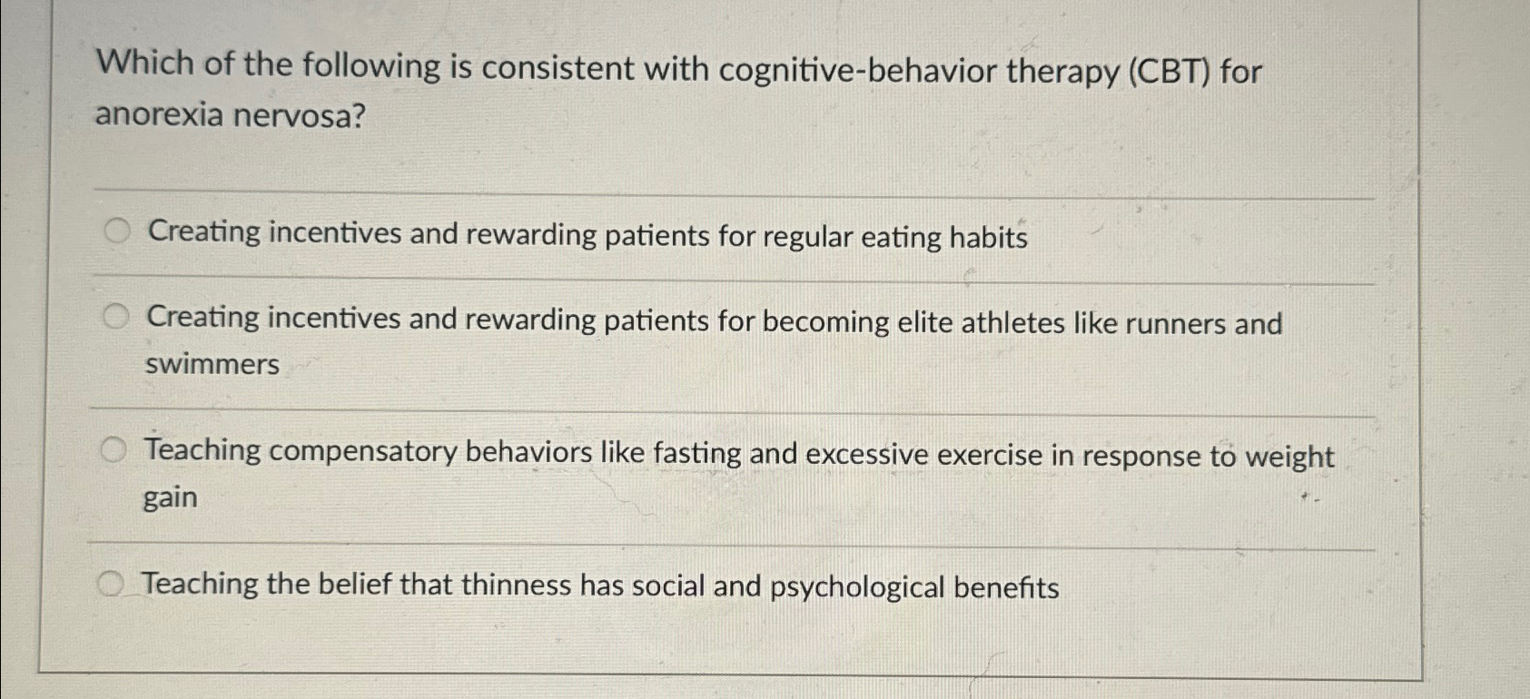 Solved Which of the following is consistent with | Chegg.com