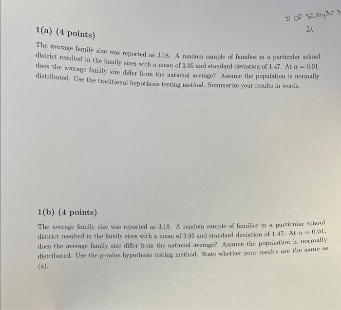 Solved 1(a) (4 points) 1(b). (4 points) (a)1(a) (4 points) | Chegg.com