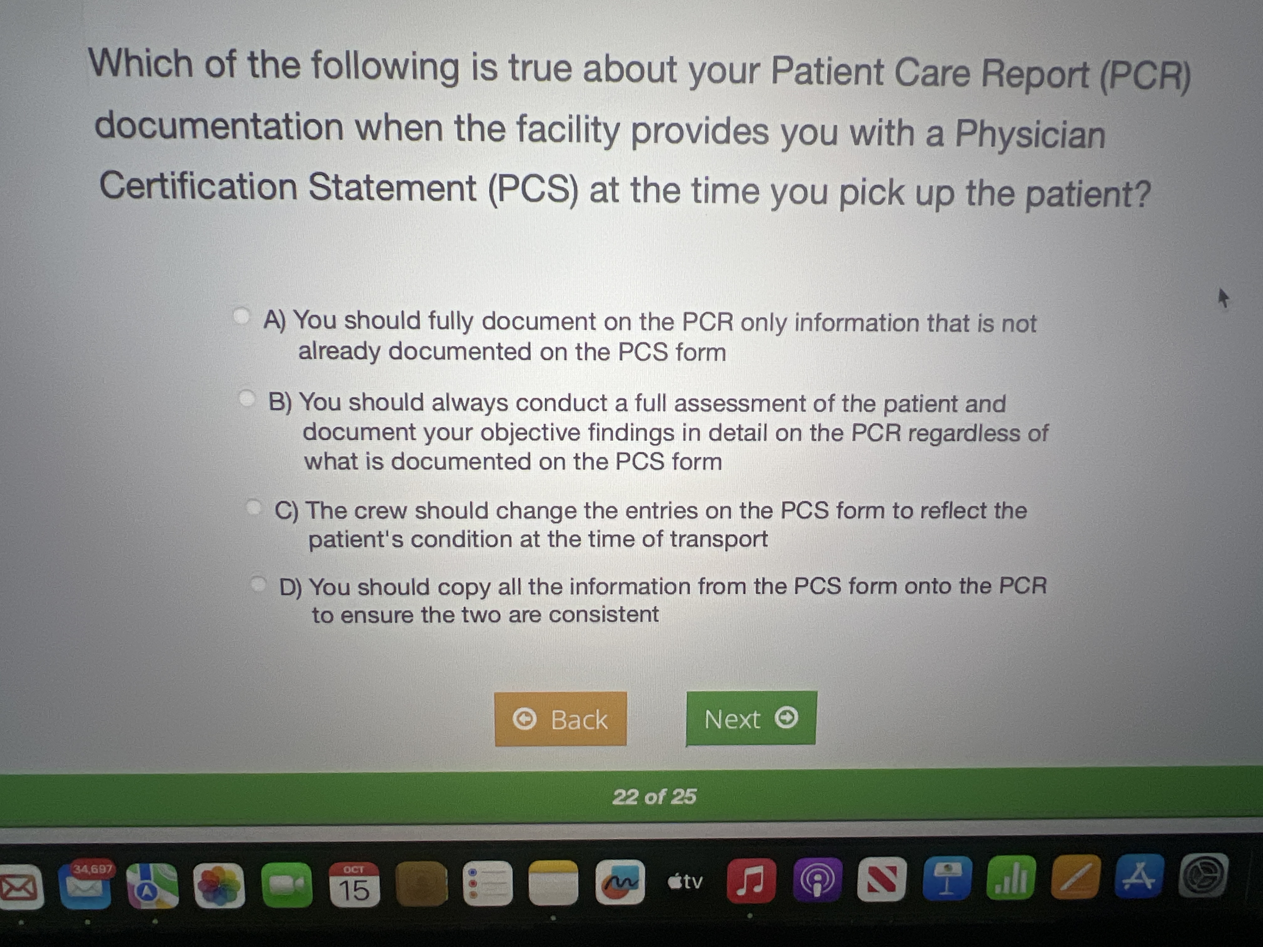 Solved Which of the following is true about your Patient | Chegg.com