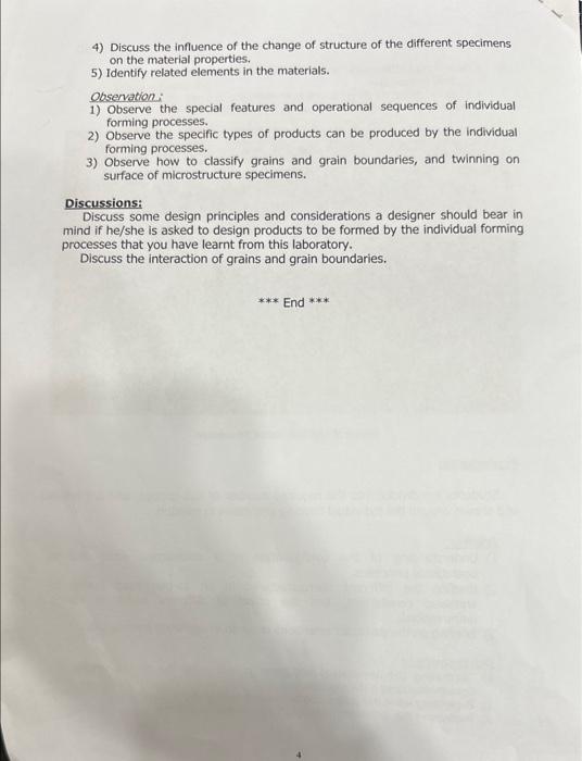 Solved Equipment and materials: - Scanning Electron | Chegg.com