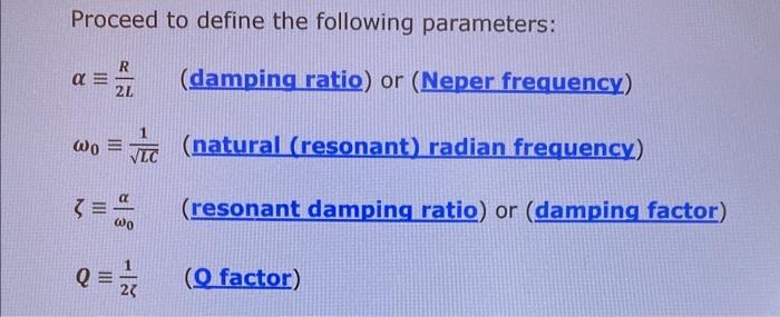 Solved Fig. P01: Second Order Source-Free Series RLC | Chegg.com