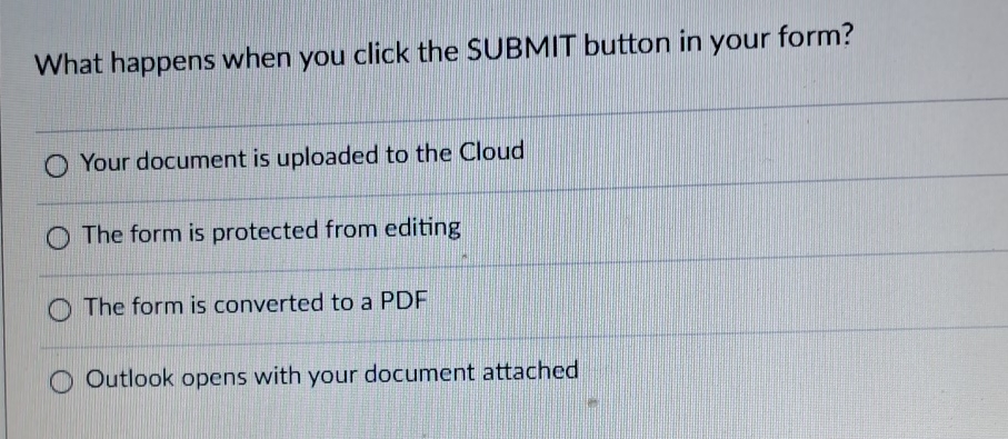 Solved What happens when you click the SUBMIT button in your | Chegg.com