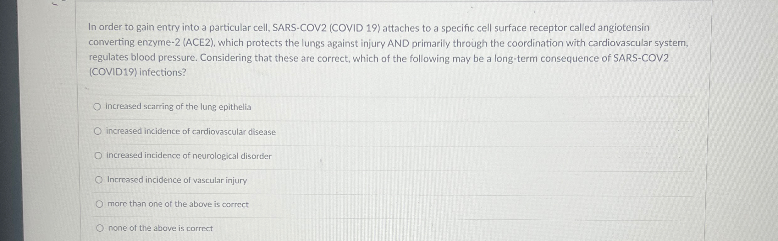 Solved In order to gain entry into a particular cell, | Chegg.com