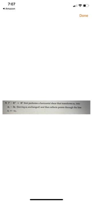 Solved In Exercises 1–10, assume that is a linear | Chegg.com