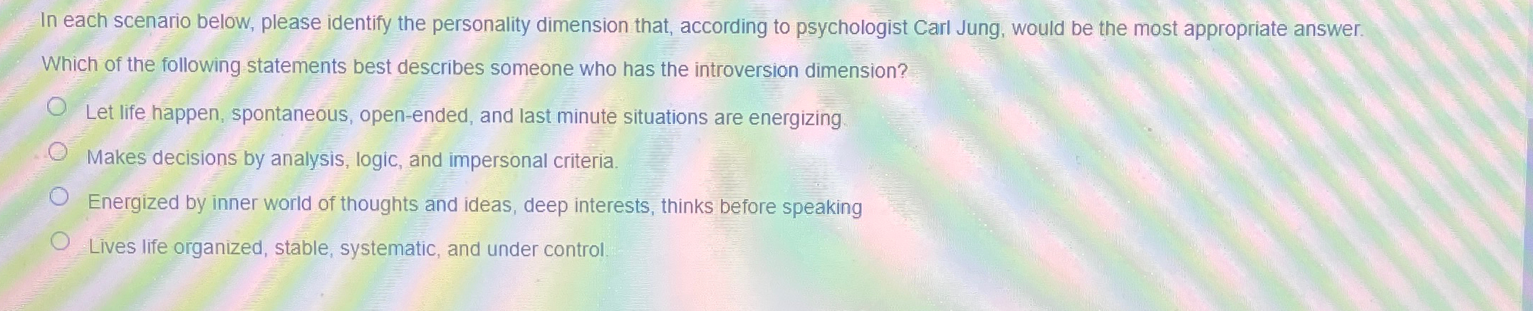 Solved In each scenario below, please identify the | Chegg.com