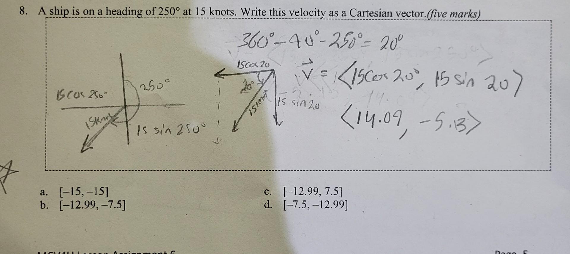 Solved 4. A 50 N force is applied at 25∘ to the vertical. | Chegg.com