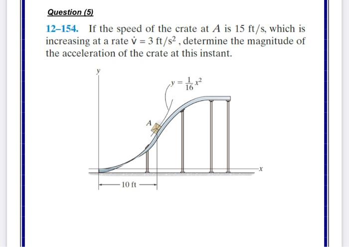Solved Question (1) 12-1. Starting from rest, a particle | Chegg.com