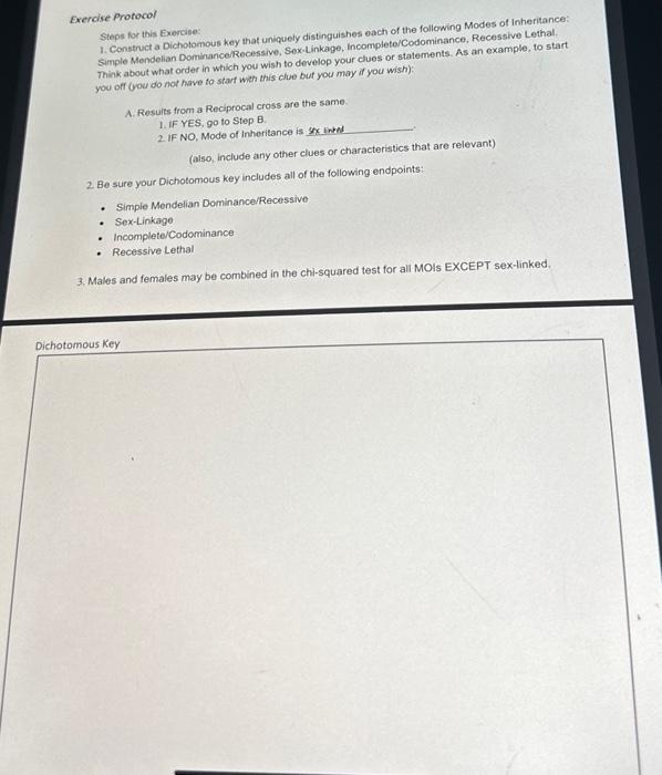 Solved Exercise Protocol Steps for this Exercise: 1. | Chegg.com