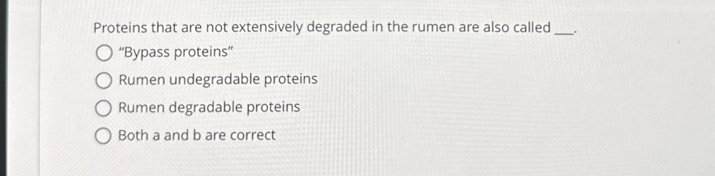 Solved Proteins that are not extensively degraded in the | Chegg.com