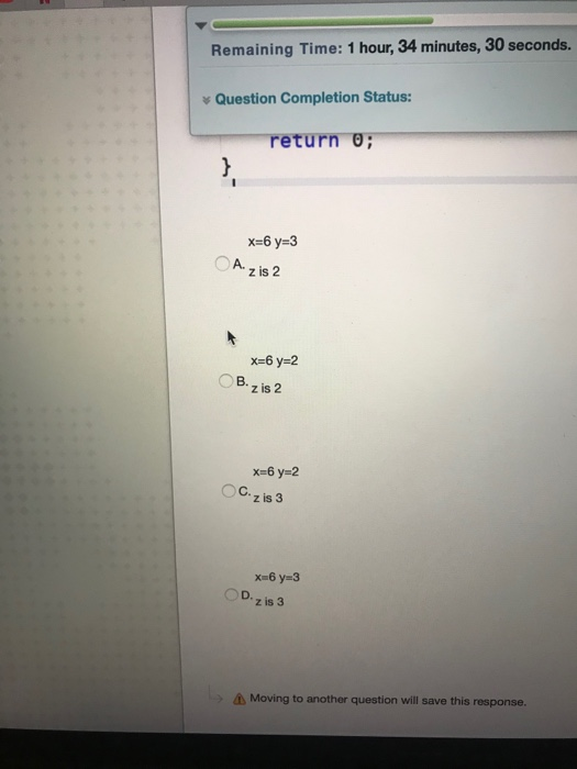 Solved Question Completion Status: Question 19 Choose the | Chegg.com