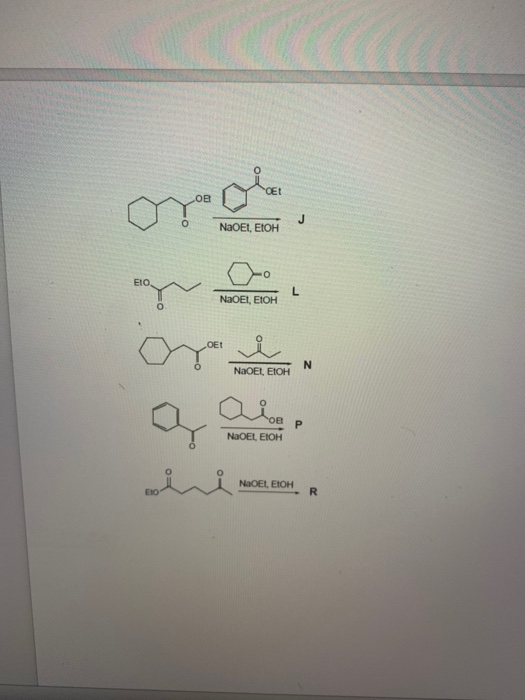 Solved DET orol J NaOET, ETOH EIO. L NaOEI, EIOH OEt N | Chegg.com