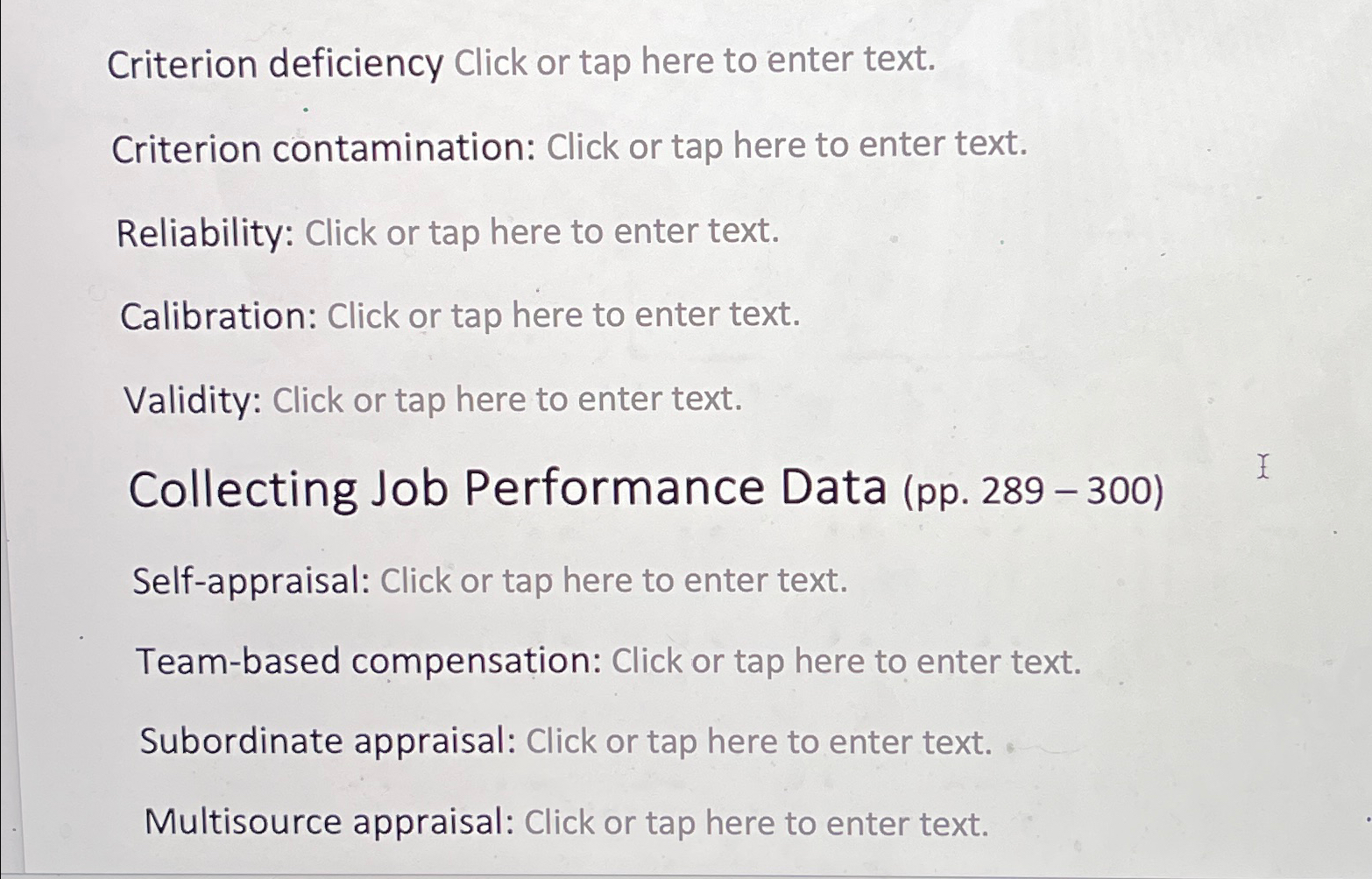 Solved Criterion deficiency Click or tap here to enter | Chegg.com