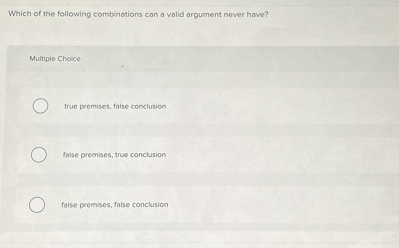 Solved Which of the following combinations can a valid | Chegg.com