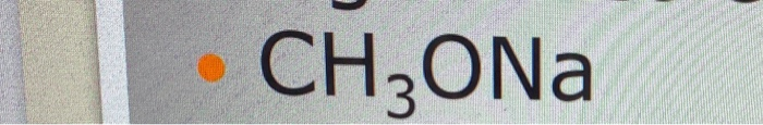 Solved CH3ONa CH3ONa • CH20 CH2(NO2)2 CS2 CHEN CHO BFA | Chegg.com