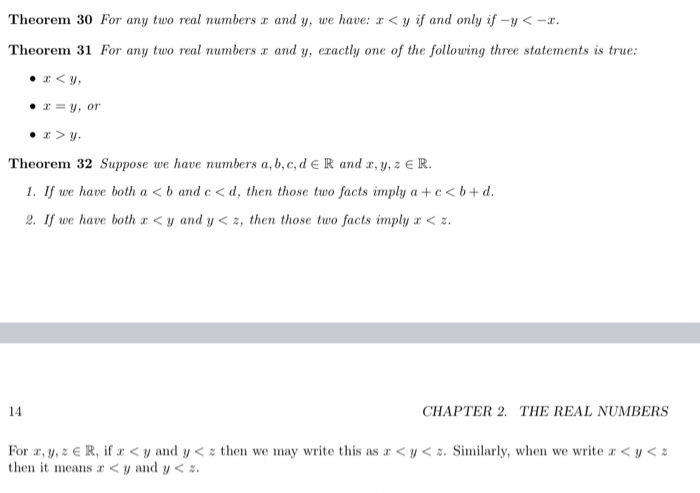 Solved please prove theorem 30,31,32use definitions 26,27 | Chegg.com
